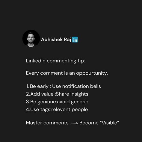 Abhishek Raj On Linkedin Commentingstrategy Linkedingrowth