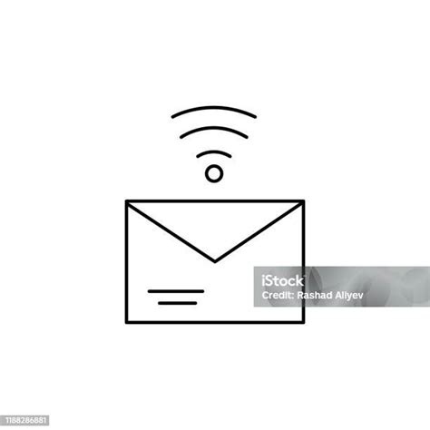 Connection Message Send Icon Simple Line Outline Vector Of Information Transfer Icons For Ui And