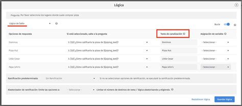 Texto de canalización o piping text QuestionPro Centro de Ayuda