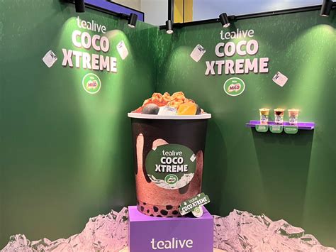 Get Coco Xtreme With Tealive And Milo Live Life Lah