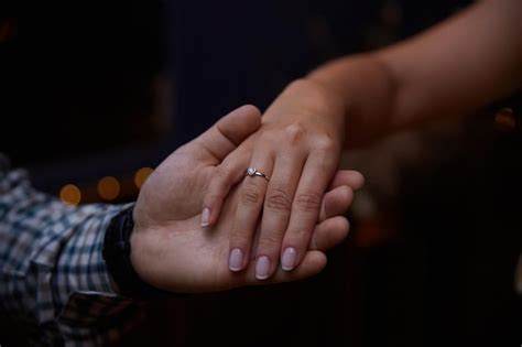 Premium Photo Young Couple Is Getting Engaged Man Propose Woman New