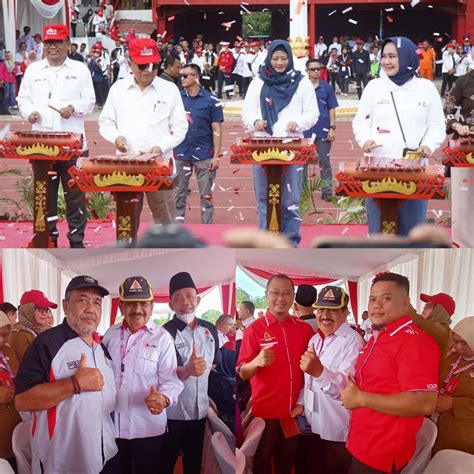 PDDI Provinsi Lampung Dan Fokuswanda Hadiri Pembukaan JUMBARA PMR