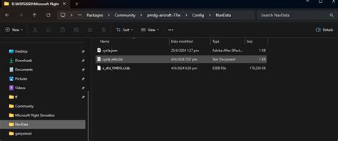 PMDG 777 Navdata Remains 2404 After Removing All Folders And Reinstall Navigraph Hub Navigraph