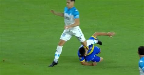 Duro Rodillazo De Nicolás Oroz En El Rostro De Agustín Sández En La