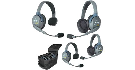Eartec Ultralite 4 Person Full Duplex Wireless Intercom Ul422eu