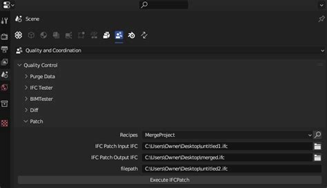 Blenderbim Multiple Ifc File Coordination In Same Project Osarch