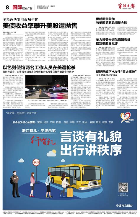 宁波日报•数字报刊 美债收益率攀升美股遭抛售