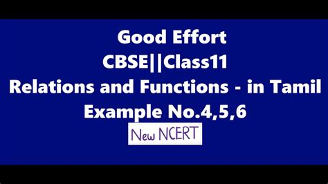 Class11 Relations And Functionchapter No2 Example No456 New