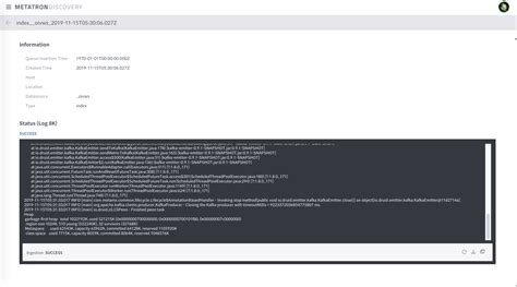ingestion — metatron user manual 0 4 3 documentation