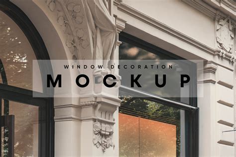 Window Sign Mockup Shop Sign Mockup Window Signage Mockup Wayfinding Mockup Signage Mockup