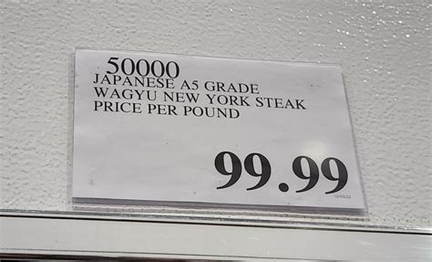 Costco Japanese Wagyu A5 Grade New York Steak Eat With Emily