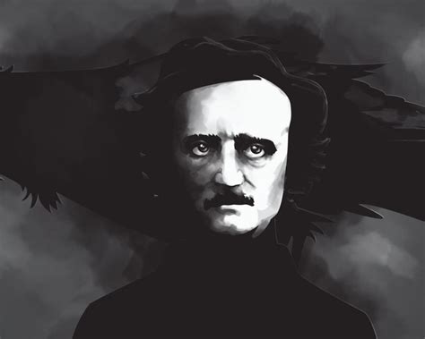 Edgar Allan Poe Wallpaper Wallpapersafari Edgar Allan Poe Wallpaper Wallpapersafari