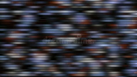 Glitch And Pixel Noise Dynamic Visual Effect On A Screen Motion Stock