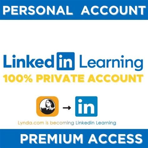 linkedin learning formerly lynda private account shared account