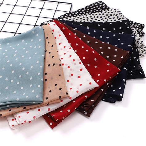 Luxury Crinkle Satin Silk Hijabs Solid Color Plain Scarf Muslim Shawls