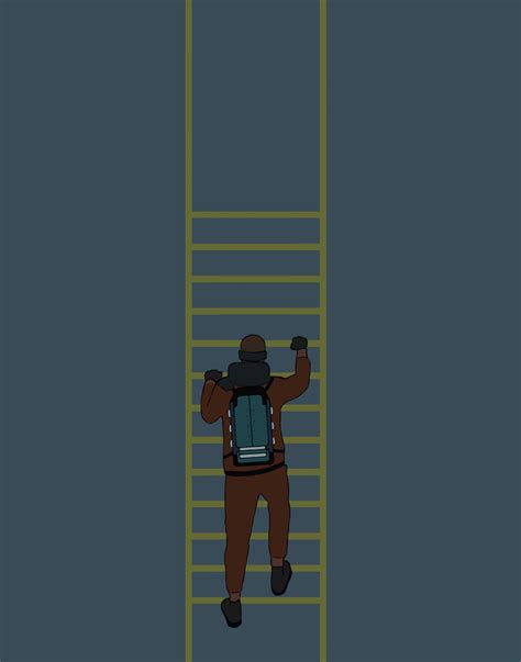 Climbing Stairs Animation