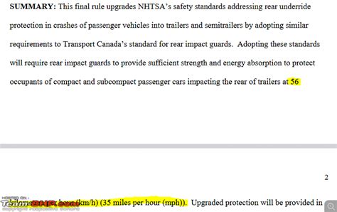 Avoiding Truck Underride Crashes Page 3 Team Bhp