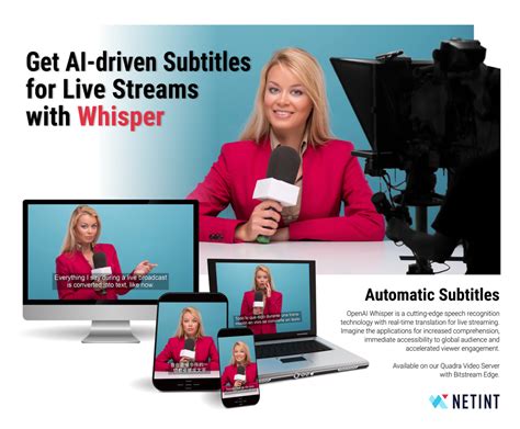 Industry First Automated Subtitling Feature W Openai Whisper