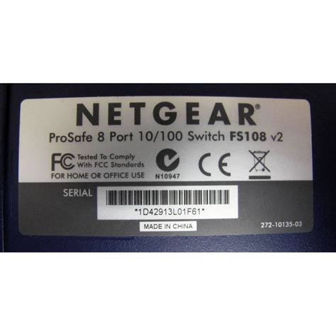 NETGEAR GS GE Switch Ports ProSafe Ordi Spare