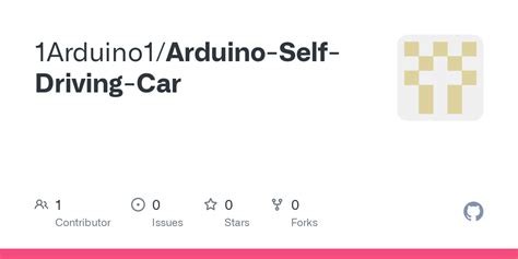 GitHub Arduino Arduino Self Driving Car