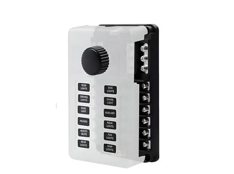 12 Volt Fuse Block Marine Boat Fuse Block Waterproof 12 Way Fuse Box Shop Today Get It