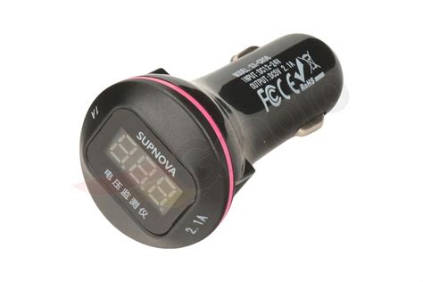 Gniazdo Zapalniczki Woltomierz 12v 2x Usb Motor 15834140462