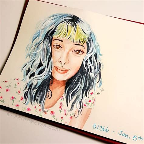 Serena Lewis More Daily Portraits For The 366 Daily Sketch Challenge