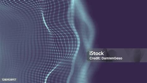 데이터 기술 추상적 미래 일러스트레이션 어두운 배경에 점과 선을 연결하는 낮은 폴리 모양 3d 렌더링 빅 데이터 시각화 0명에