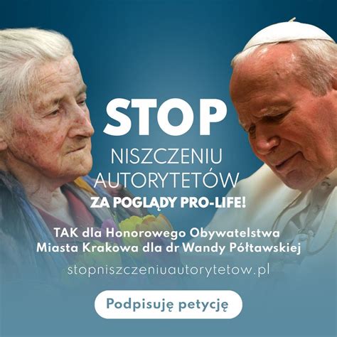 Instytut Ordo Iuris on Twitter STOP NISZCZENIU AUTORYTETÓW Podpisz