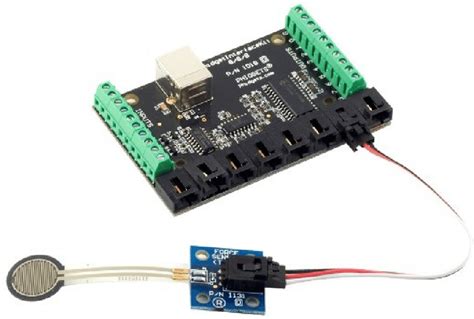 6 The Phidget Interface With A Force Sensor Attached Download