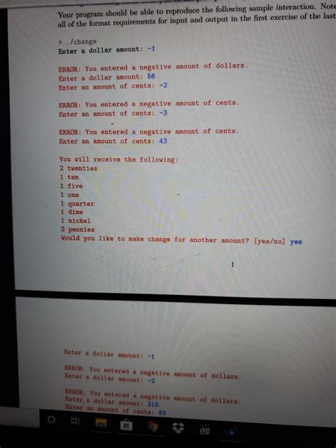 Solved Your Program Should Be Able To Reproduce The
