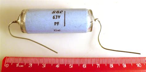 Gec Polystyrene Axial Capacitor 390000pf 63vdc 2 Milspec 1972 Om0929x Rich Electronics