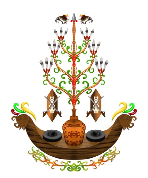 Batang Garing Is The Tree Of Life From Central Kalimantan 53457643 Png