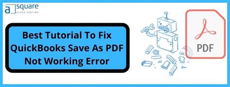 Best Tutorial To Fix Quickbooks Save As Pdf Not Working Error By James Aultman Medium