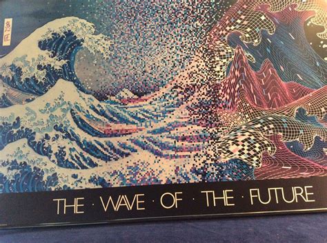 The Wave Of The Future Vintage Computer Ad Poster 1982 Gourmet Grafiks