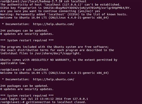 ubuntu16 04上搭建hadoop2 7 2的单机模式和伪分布式模式 使用win10 ubuntu16 04搭建单机版分布式集群 csdn博客