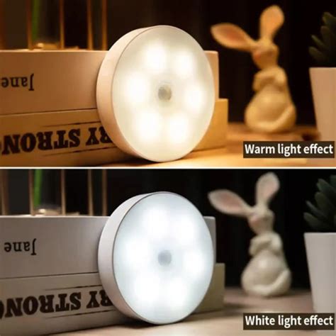 Pir 모션 센서 Led 야간 조명 Usb 충전식 조도 조절 야간 램프 침실 주방 캐비닛 조명 무선 옷장 조명 신제품 Aliexpress