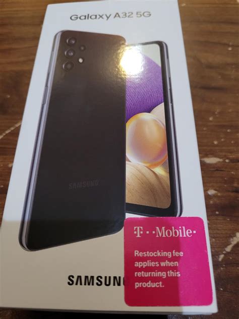 Samsung Galaxy A32 5g T Mobile Black 64gb 4gb Lvgv07945 Swappa