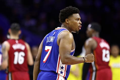 Kyle Lowry Sees Tyrese Maxey Sixers Growing Without Joel Embiid Yahoo Sports