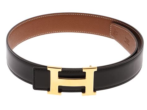 Hermes エルメス コンスタンスベルト ブラック／ゴールド／gp ボックスカーフトゴ C刻印 記載サイズ68【430
