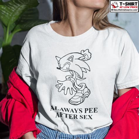 Sonic Always Pee After Sex Shirt