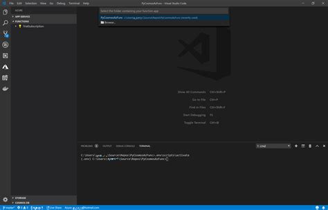 Azure Functions App Python で Azure CosmosDB にアクセスしてみる Python Qiita