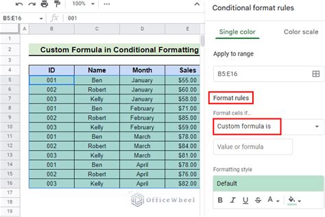 Highlight Row If Cell Contains Text With Conditional Formatting In Google Sheets