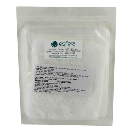 Compressa De Gaze Antimicrobiana Phmb X Cm Kerlix