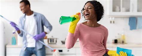 Couples Cleaning Challenge Turning Home Chores Into Valentines Day
