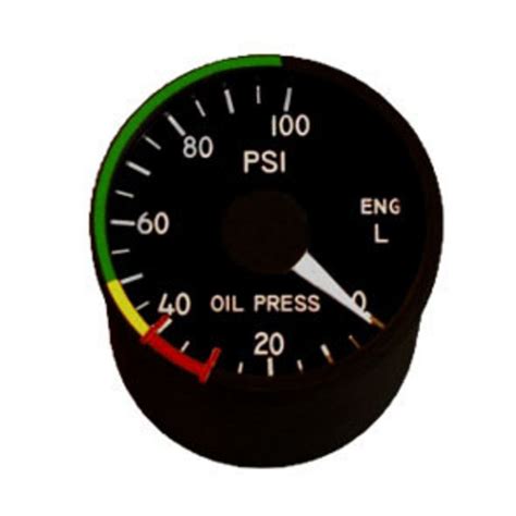 2 49mm Left Engine Oil Pressure Indicator Simsystems Gmbh