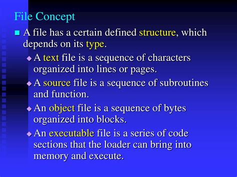 Ppt Chapter 10 File System Interface Powerpoint Presentation Free