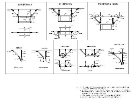 暖通空调工程抗震支吊架大样图cad 暖通节点详图 筑龙暖通空调论坛