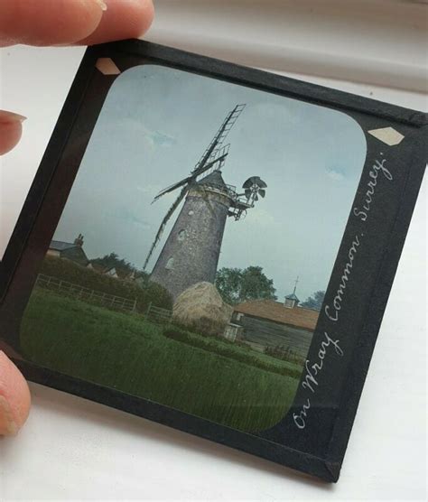 Wray Common Windmill Reigate Mill Surrey Magic Lantern Slide 1920s Antique Price Guide