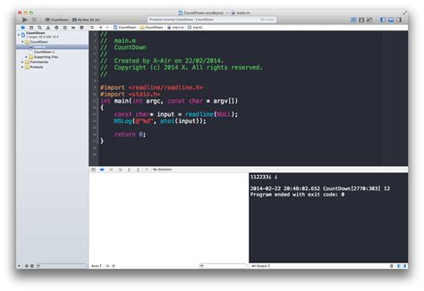Objective C Why Readline Input Echoing In Console Stack Overflow